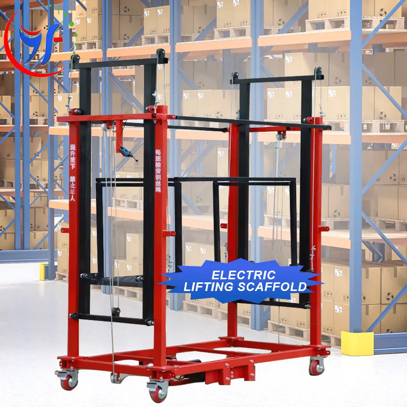 Wholesale CE certificated Adjustable 6m Portable Electric Scaffold New ...