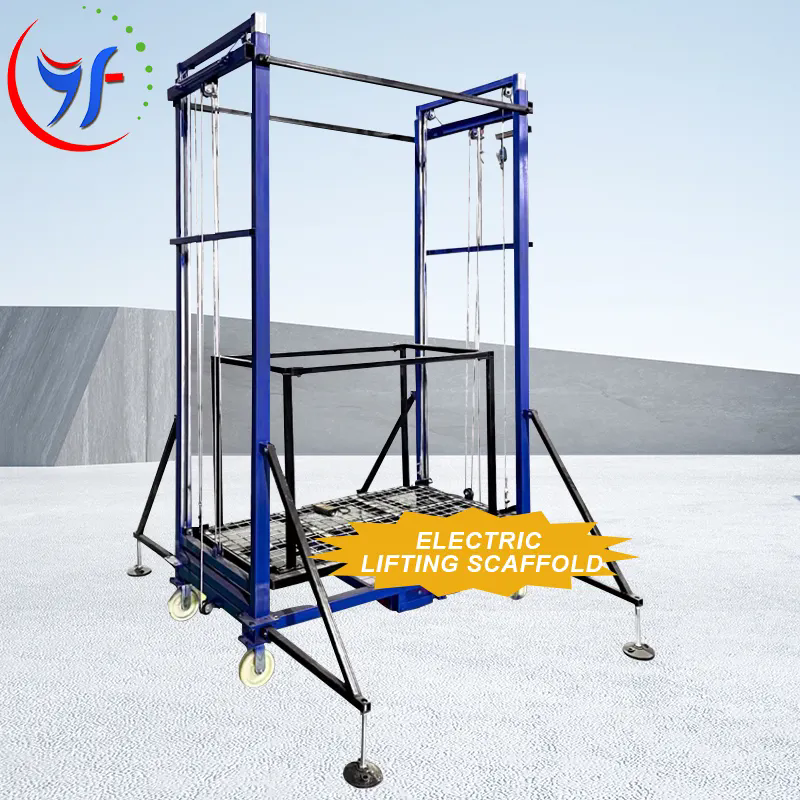 Wholesale Electric lifting scaffolding mobile folding remote control ...