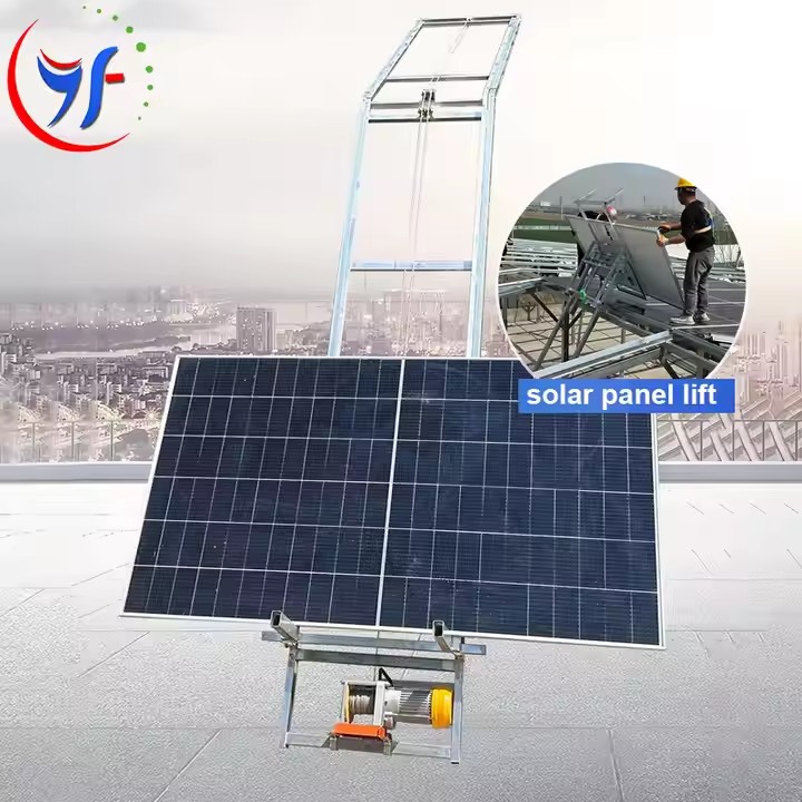 Wholesale flexible Solar Panels electric cargo lift Lifting Equipment ...