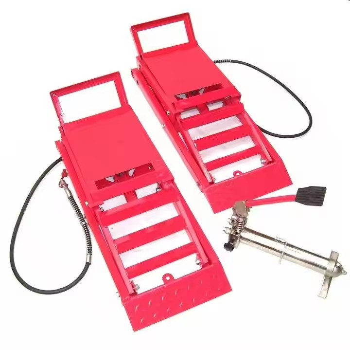 Wholesale CE Manufacturer 2T Adjustable Ramp Tilting Steel Car Lift ...