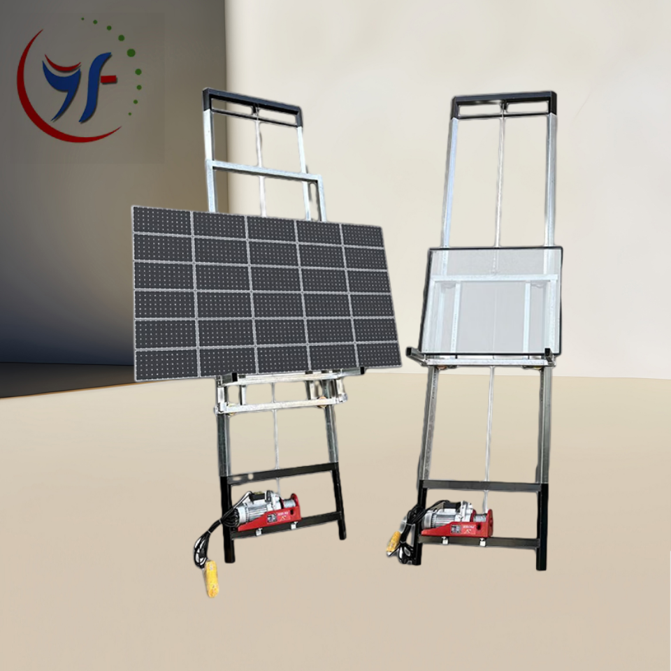 Wholesale 8M Mini Electric Hoist Lift Solar System Installation Ladder ...