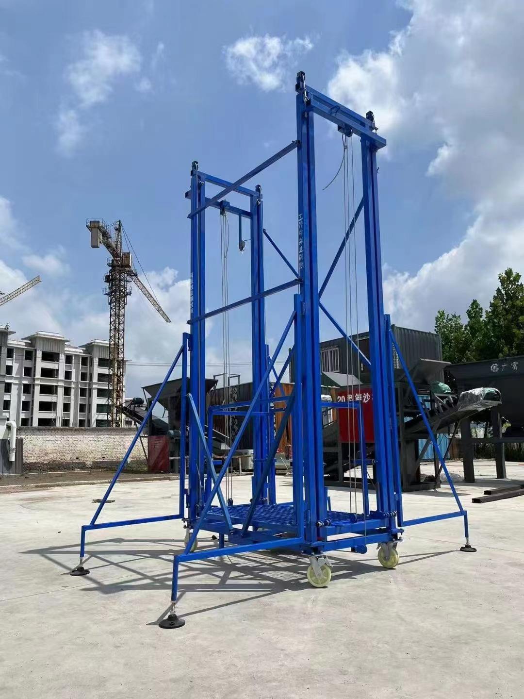 Wholesale 200-500KG Electric Scaffold Lift can be raised2-10M110V ...