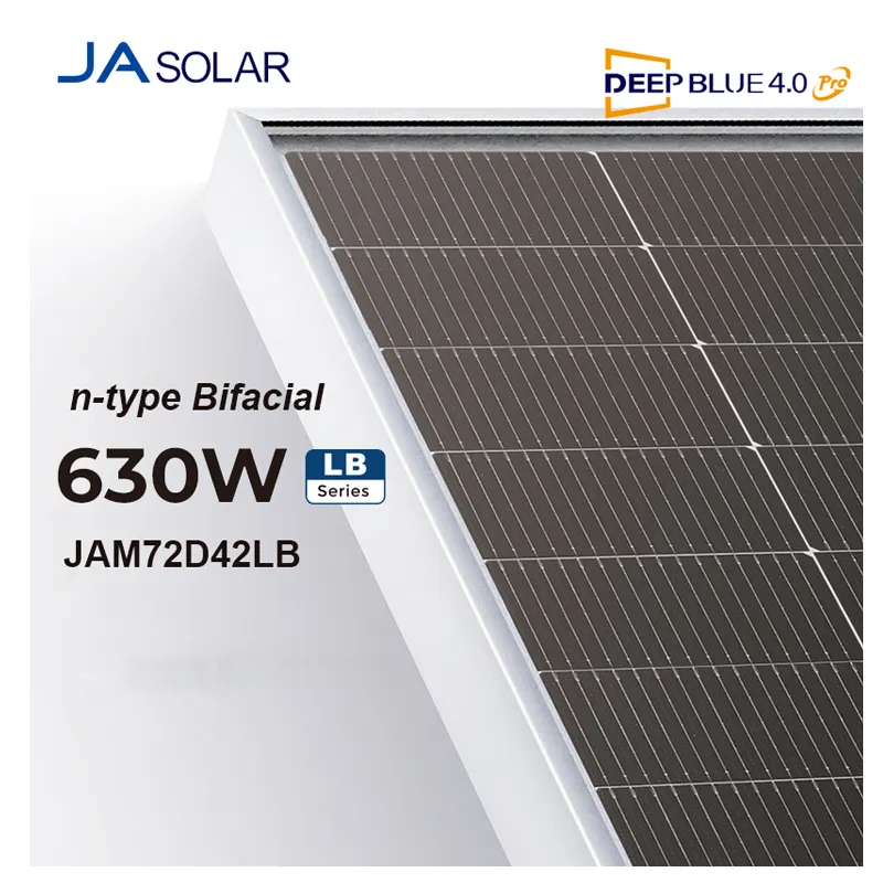 Wholesale JA Solar Panel 630W N-type Bifacial Double Glass High ...