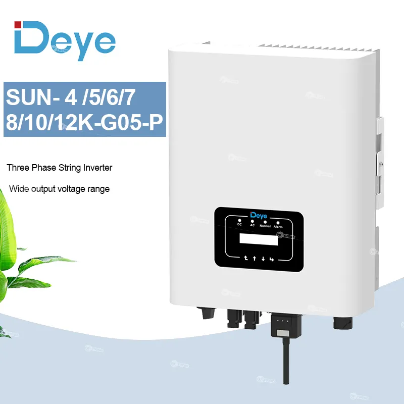 Wholesale deye SUN-5K-G05-P SUN-5K-G05 5kw 5000w 5k Three Phase String ...