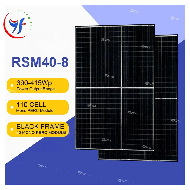 Wholesale Risen All Full Black 385W Mono Pv Module Solarpanel 400 410 ...