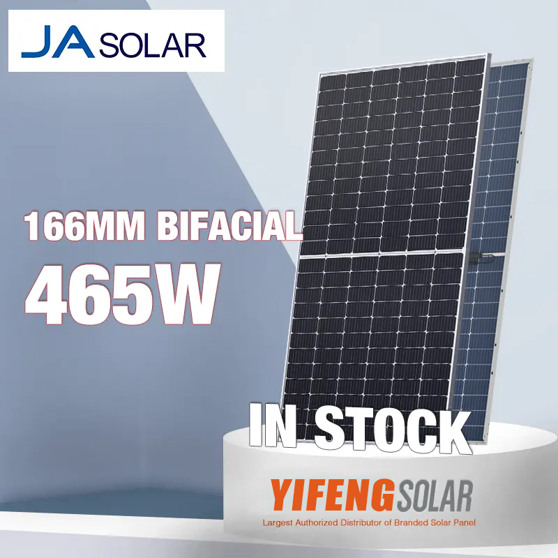 Wholesale JA solar bifacial solar panel double glass 440W 445W 450W ... Wholesale JA solar bifacial solar panel double glass 440W 445W 450W ...