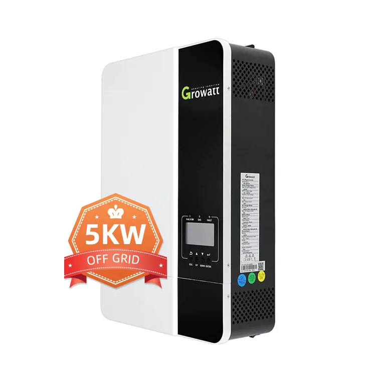 Wholesale Growatt Off Grid Inverter 3.5kw 5kw Solar Inverter MPPT 5KW 5.5KW Off Grid Inverter ...